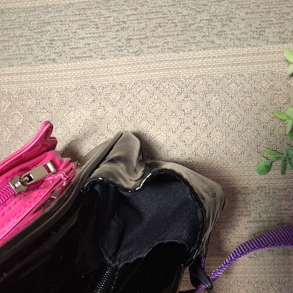 Bratz | Bags | Bratz Kisses Black Patent Mini Backpack | Poshmark